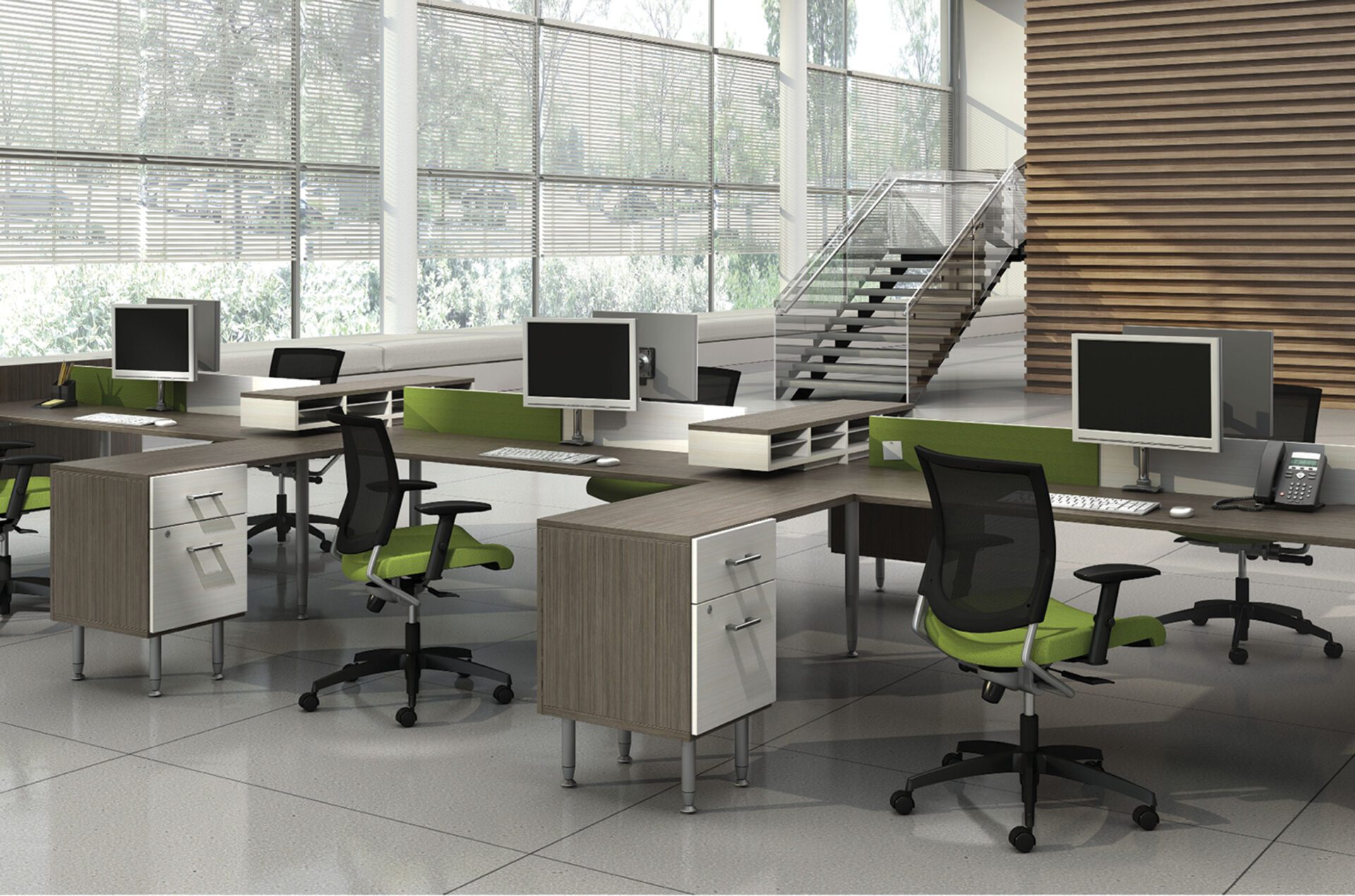 Benching Systems | Direct Office Furniture | Office Design & Furnishing
