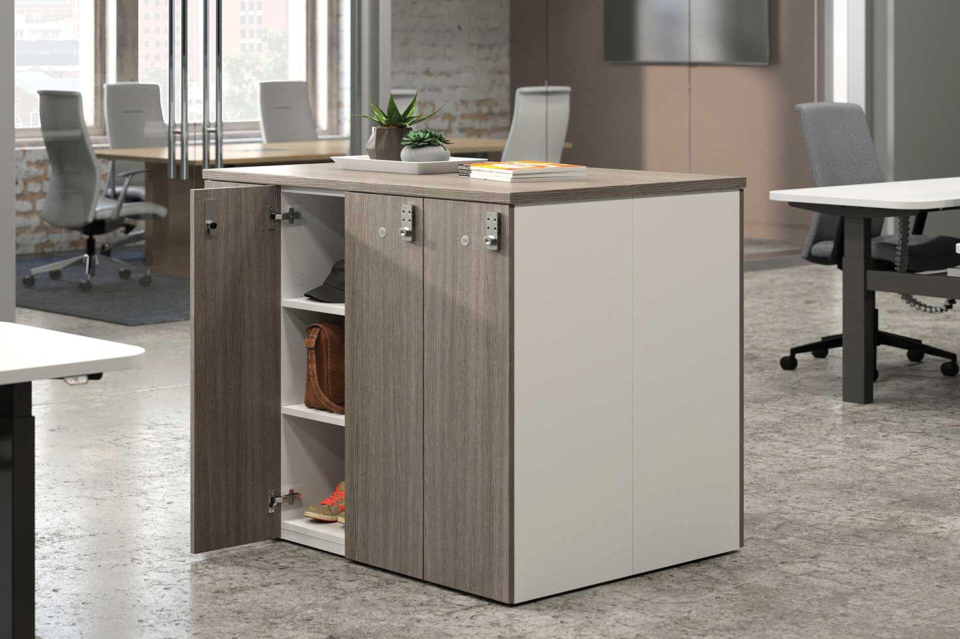 Office Storage Cabinets with Doors | Direct Office