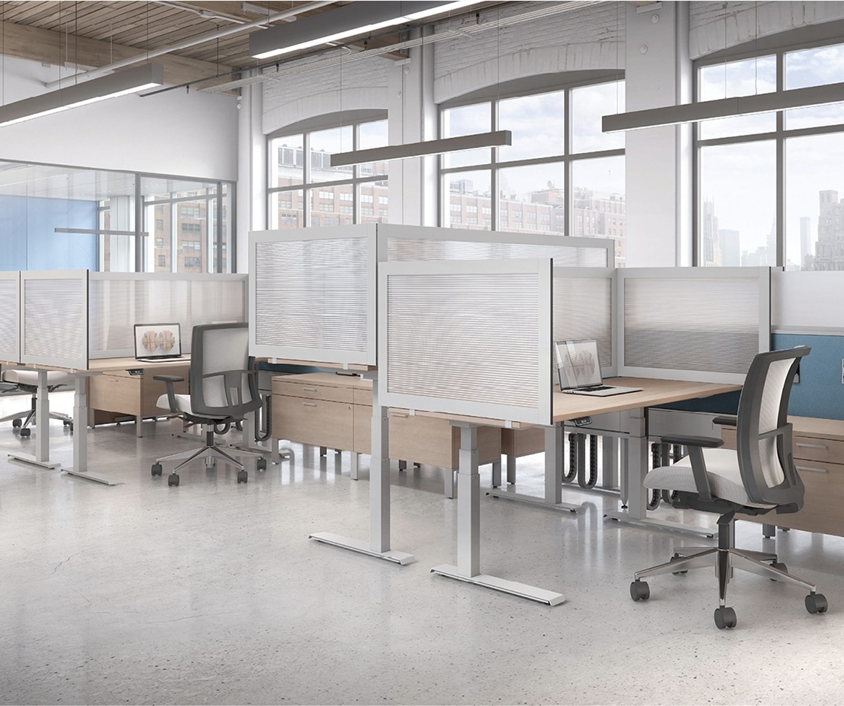 4 Types of Office Desk Dividers for Efficient Workspaces